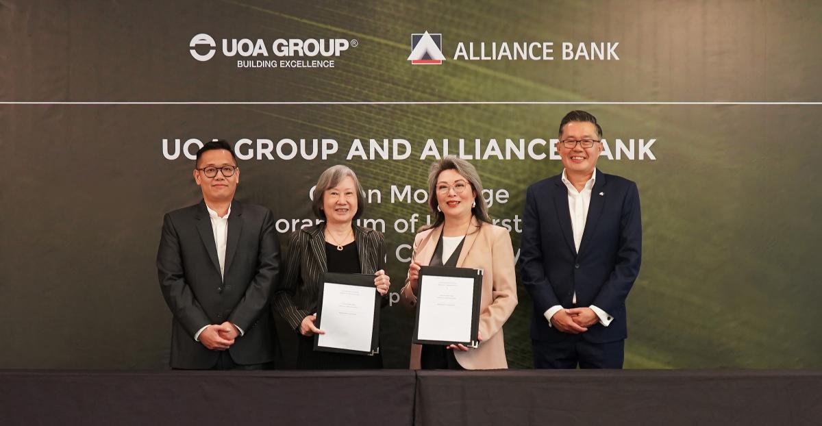 UOA partners Alliance Bank to offer green property financing for Duo Tower Grade-A office ...